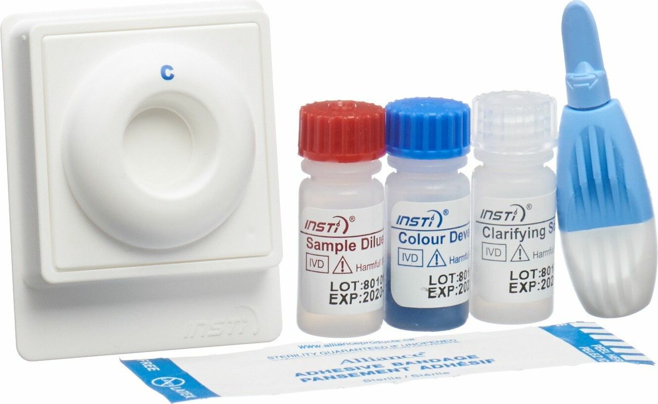 Insti Hiv Selbsttest In Der Adler Apotheke