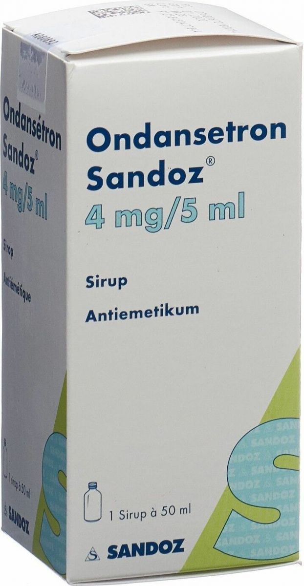 Ondansetron Sandoz Sirup 4mg/5ml Flasche 50ml in der Adler Apotheke