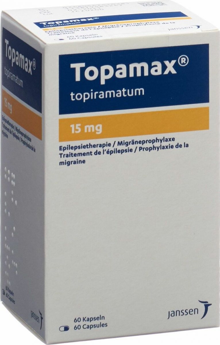 Topamax Kapseln 15mg 60 Stück in der Adler Apotheke