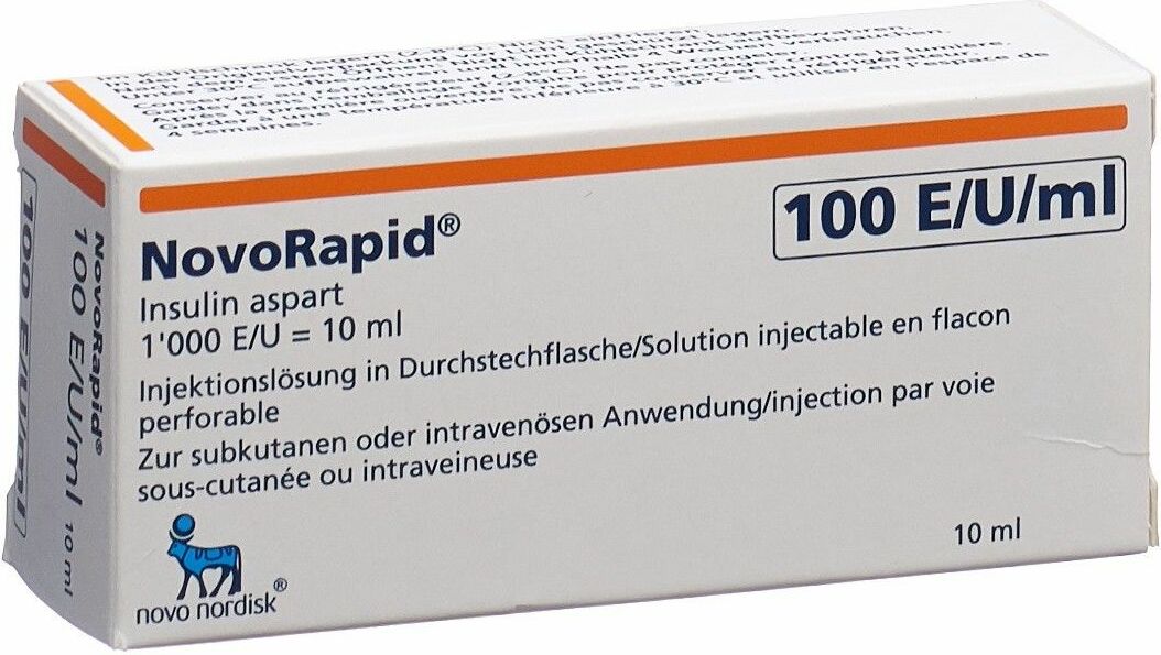 Insulin Novorapid Ampullen 10ml in der Adler Apotheke