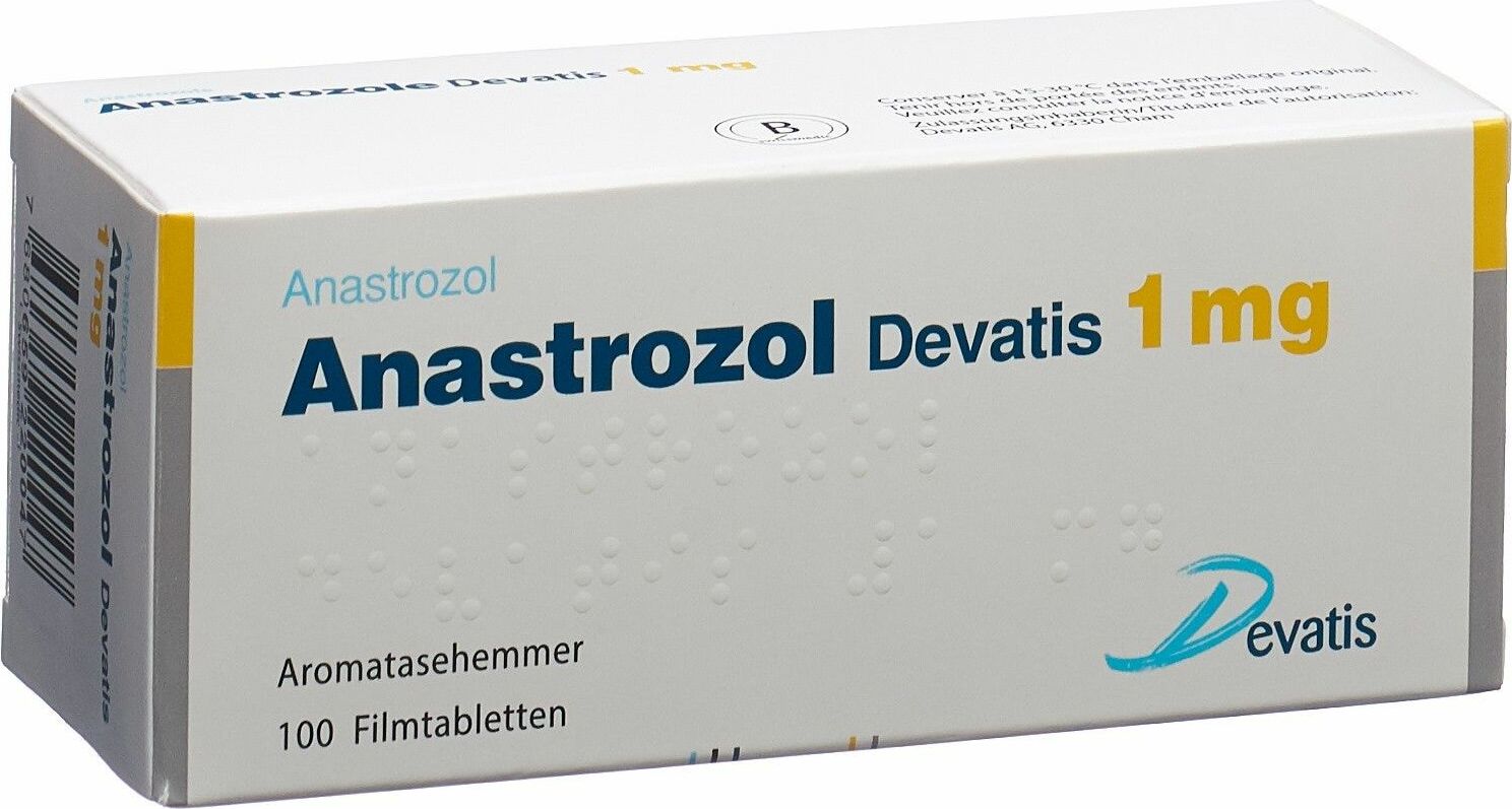 Anastrozol Devatis Filmtabletten 1mg 100 Stück in der Adler Apotheke