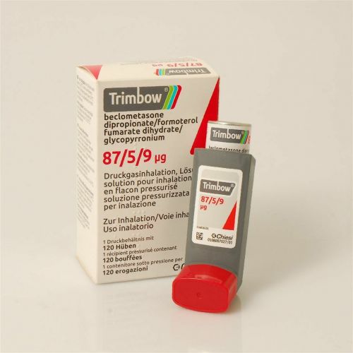 Trimbow Inhalationslösung Flasche 120 Dos in der Adler Apotheke