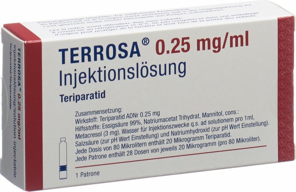 Terrosa Injektionslösung 250mcg/ml Patrone 2.4ml in der Adler Apotheke