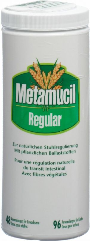 Metamucil Regular Pulver 336g in der Adler Apotheke