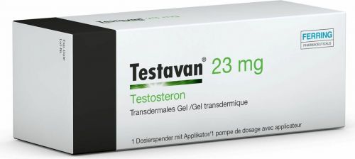 Testavan Gel 23mg Dosierflasche 85.5g in der Adler Apotheke
