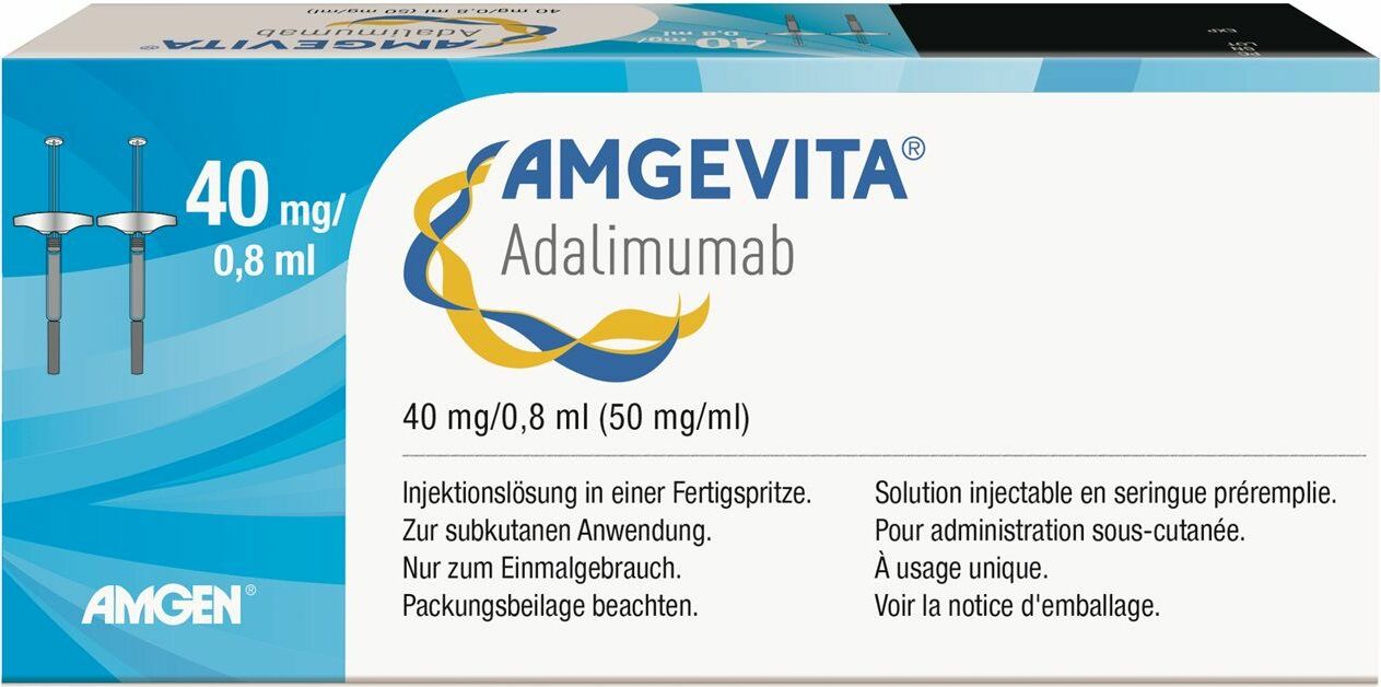 Amgevita Injektionslösung 40mg/0.8ml Fertigspritze 2 Stück in der Adler ...