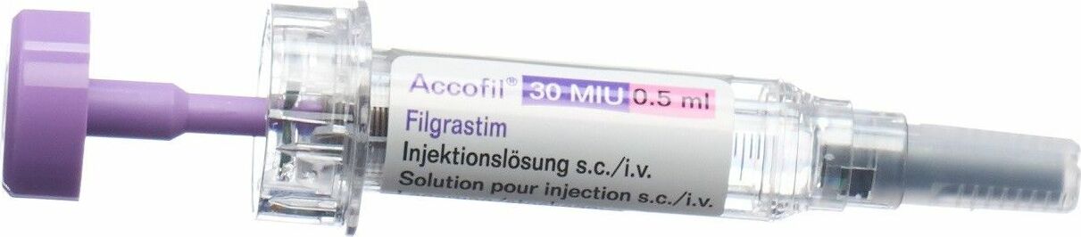Accofil Injektionslösung 300mcg/0.5ml Fertigspritze 5x 0.5ml in der ...