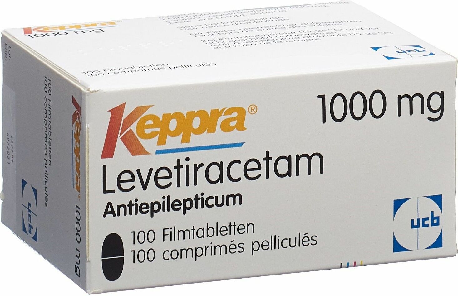 Keppra Filmtabletten 1000mg 100 Stück in der Adler Apotheke