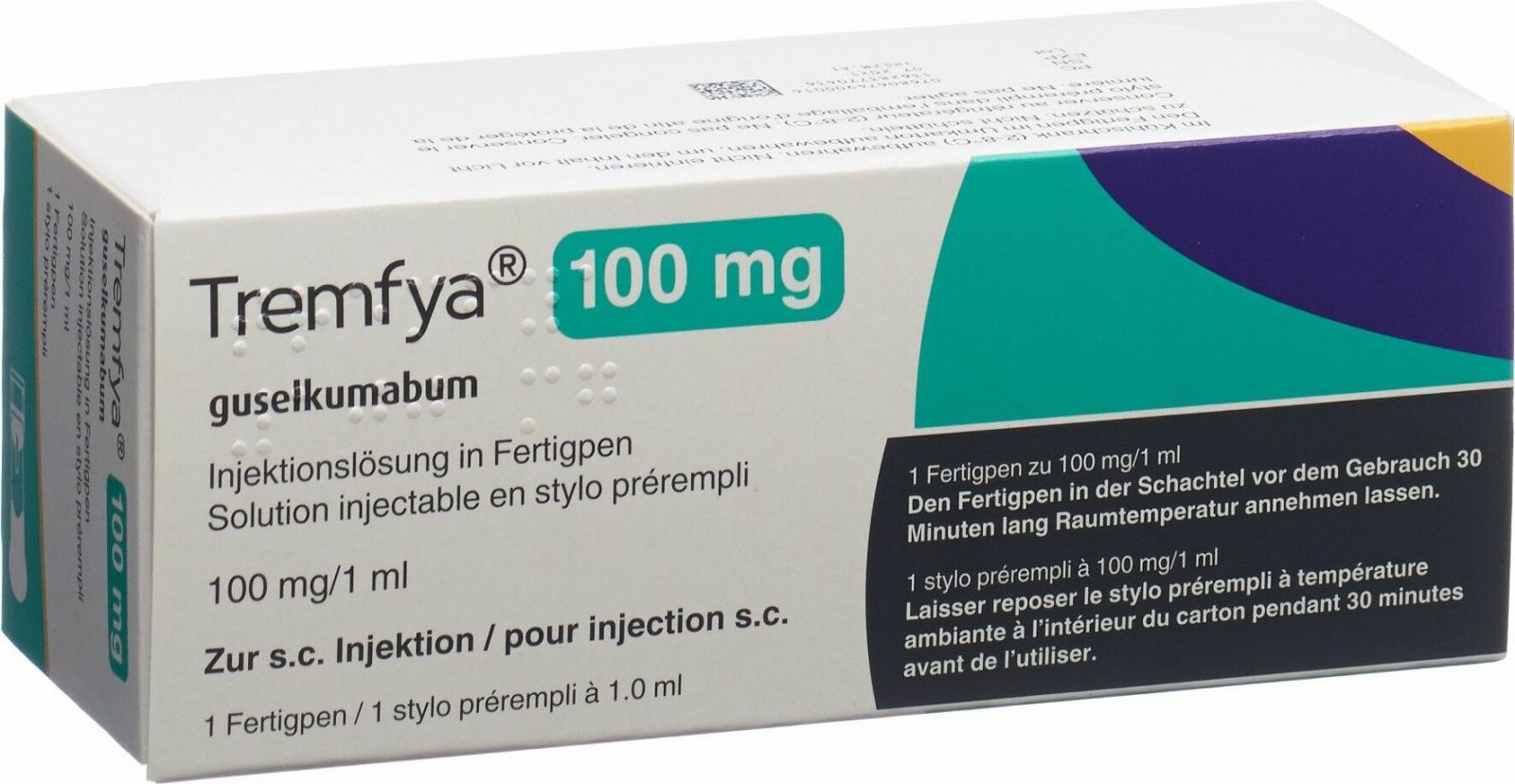 Tremfya Injektionslösung 100mg/1ml Fertigpen 1ml in der Adler Apotheke