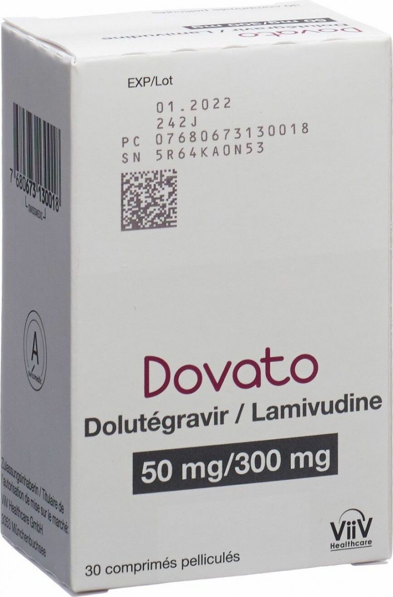 Dovato Filmtabletten 50/300mg Flasche 30 Stück in der Adler Apotheke
