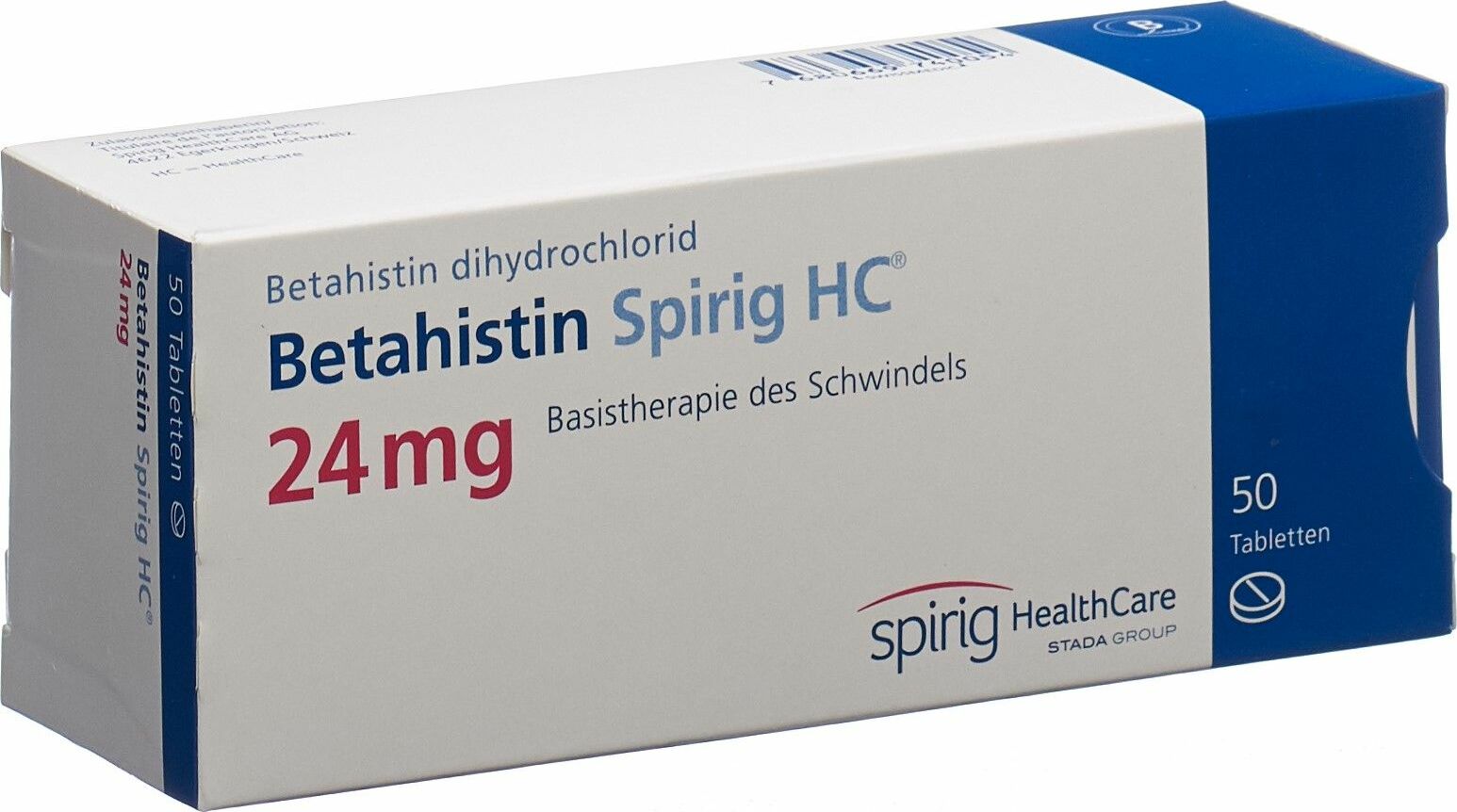 Betahistin Spirig HC Tabletten 24mg 50 Stück in der Adler Apotheke