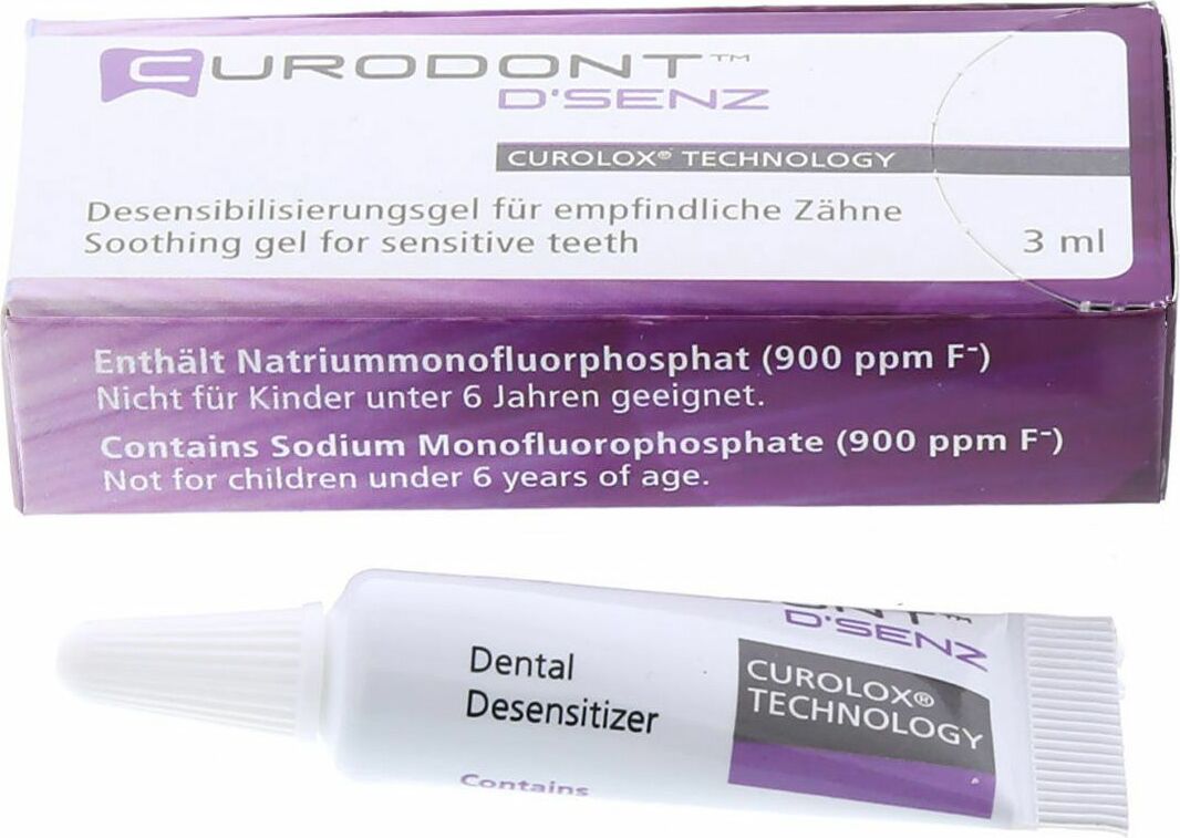 Curodont D'senz Gel Tube 3ml in der Adler Apotheke