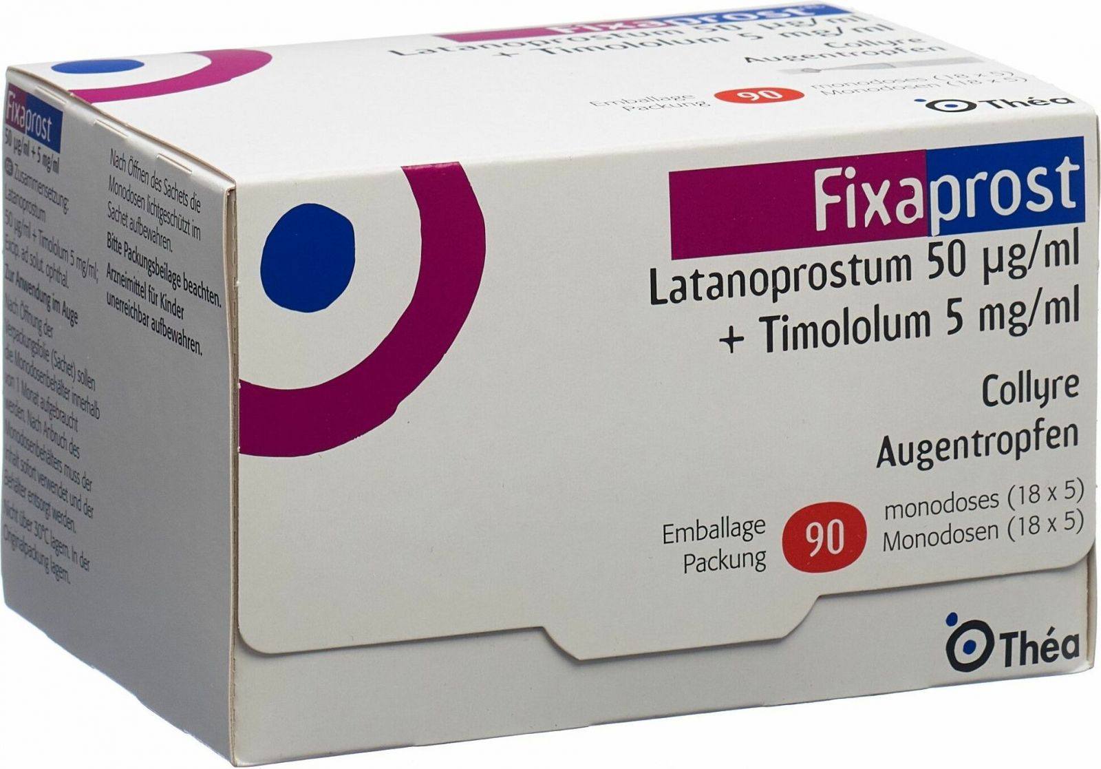 Fixaprost Augentropfen (monodosen) 90 Monodosen 0.2ml in der Adler Apotheke