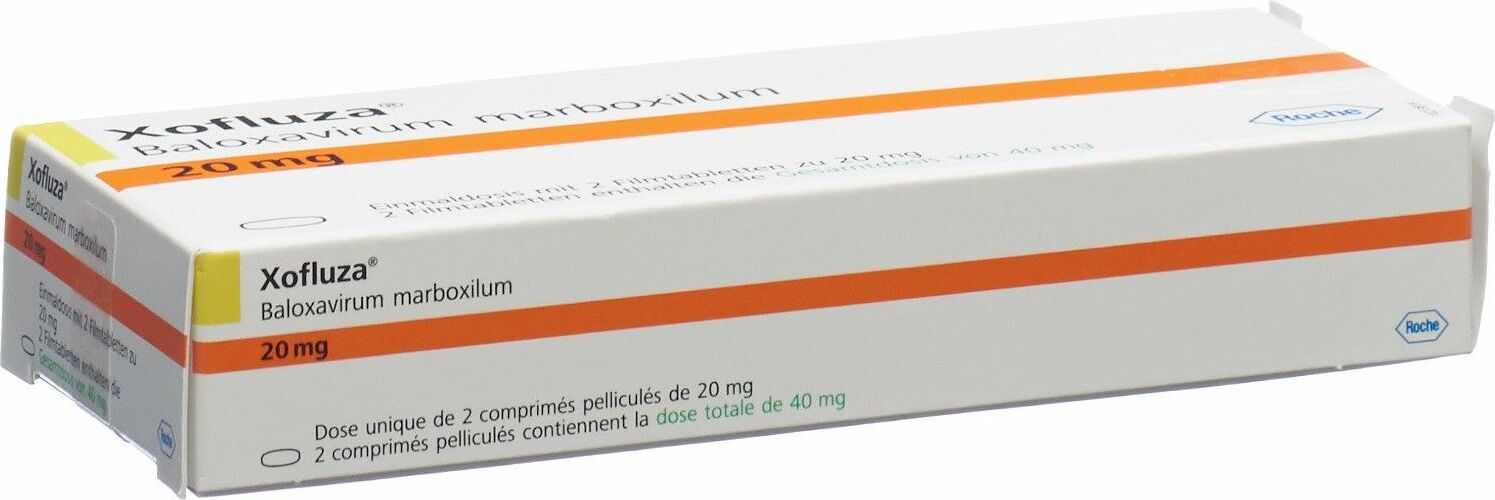Xofluza Filmtabletten 20mg 2 Stück in der Adler Apotheke