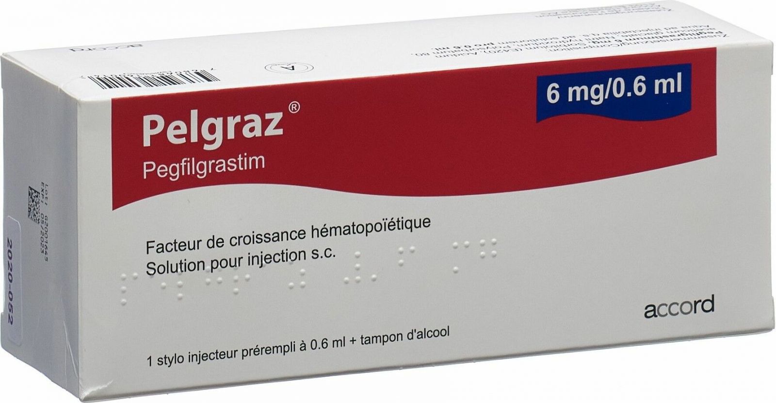 Pelgraz Injektionslösung 6mg/0.6ml Fertiginjektor 0.6ml in der Adler ...