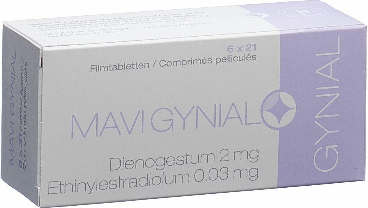 Mavi Gynial Filmtabletten 6x 21 Stück in der Adler Apotheke