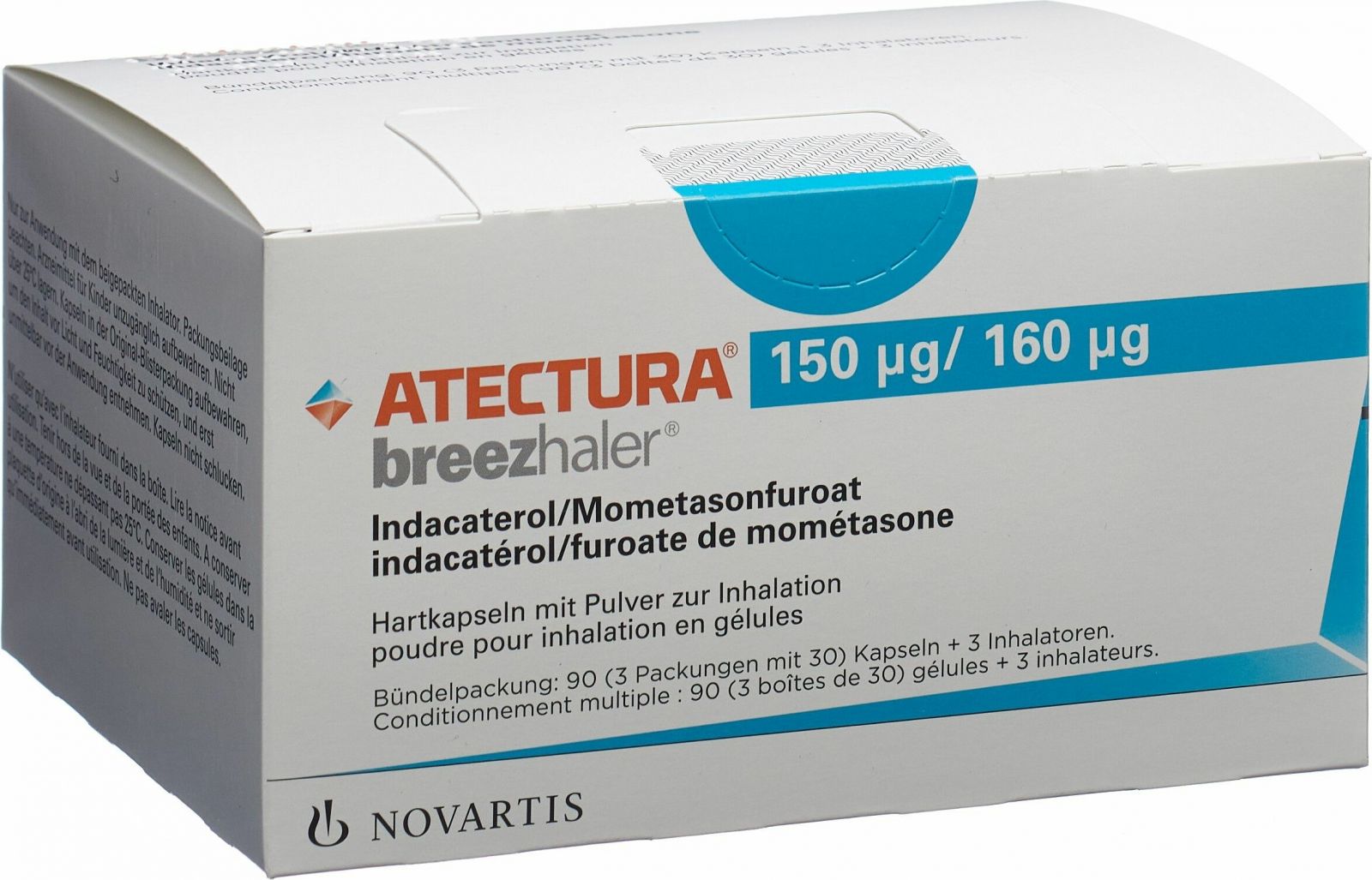 Atectura Breezhaler Inh Kapseln 150mcg/160mcg 90 Stück in der Adler ...