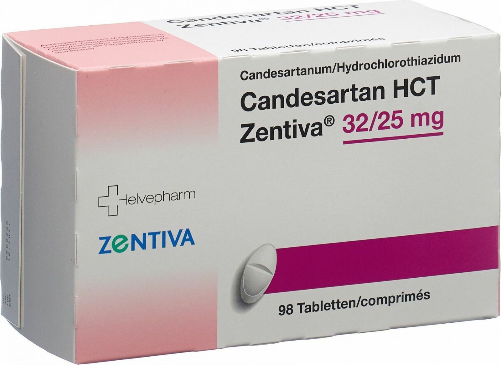 Candesartan HCT Zentiva Tabletten 32/25mg 98 Stück in der Adler Apotheke