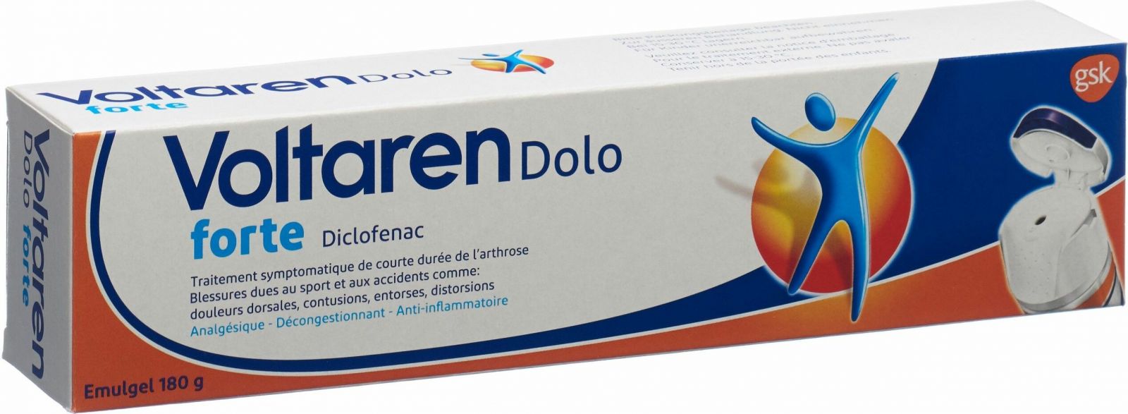 Voltaren Dolo Forte Emulgel Easy Click Cap 180g in der Adler Apotheke