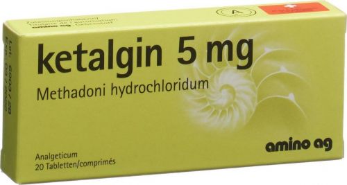 Ketalgin Tabletten 5mg 20 Stück in der Adler Apotheke