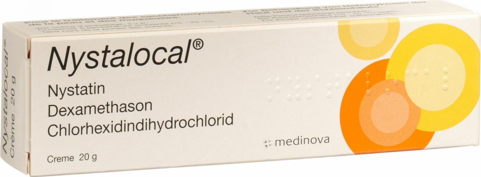 Nystalocal Creme 20g in der Adler Apotheke