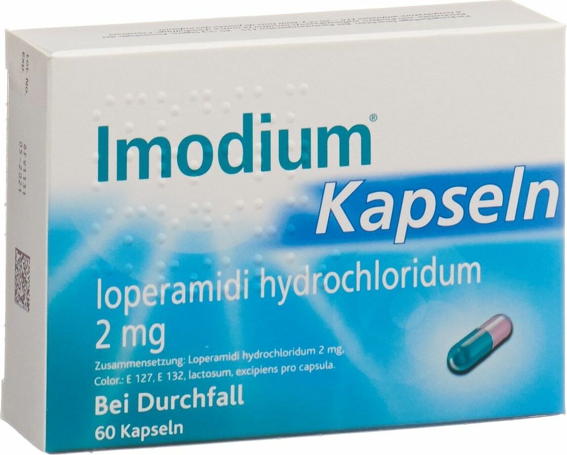 Imodium Kapseln 2mg 60 Stück in der Adler Apotheke