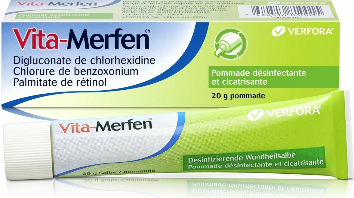 Vita-merfen Salbe Tube 20g in der Adler Apotheke