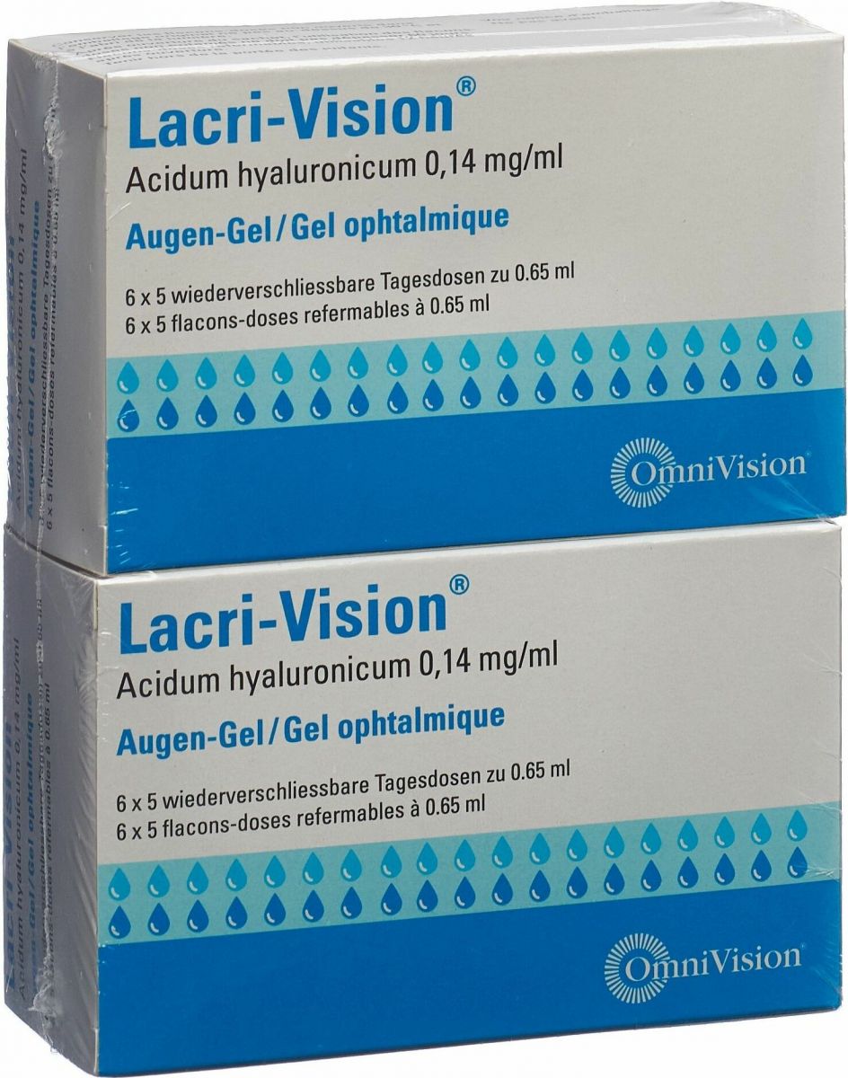 Lacri-vision Augengel 60 Tagesdosis 0.65ml in der Adler Apotheke