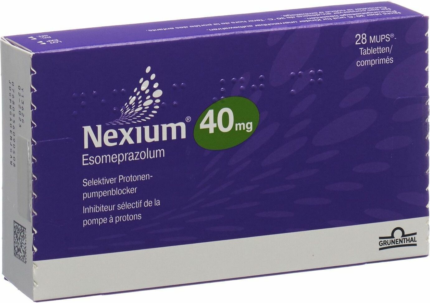 Nexium Mups 40 Tabletten 40mg 28 Stück in der Adler Apotheke
