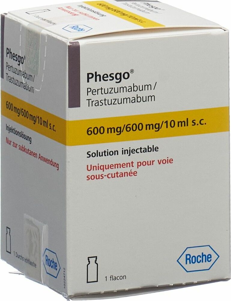 Phesgo Injektionslösung 600mg/600mg Durchstechflasche 10ml in der Adler ...