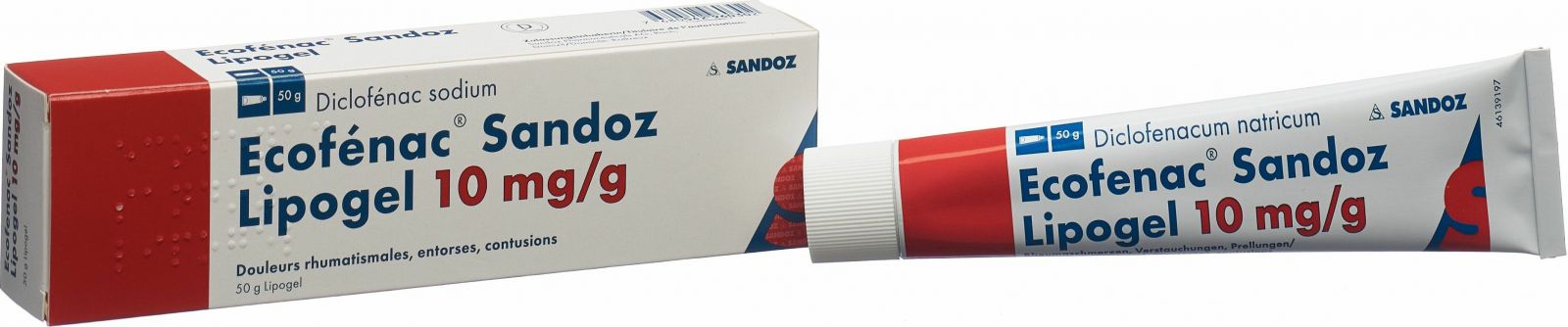 Ecofenac Sandoz Lipogel 1% 50g in der Adler Apotheke