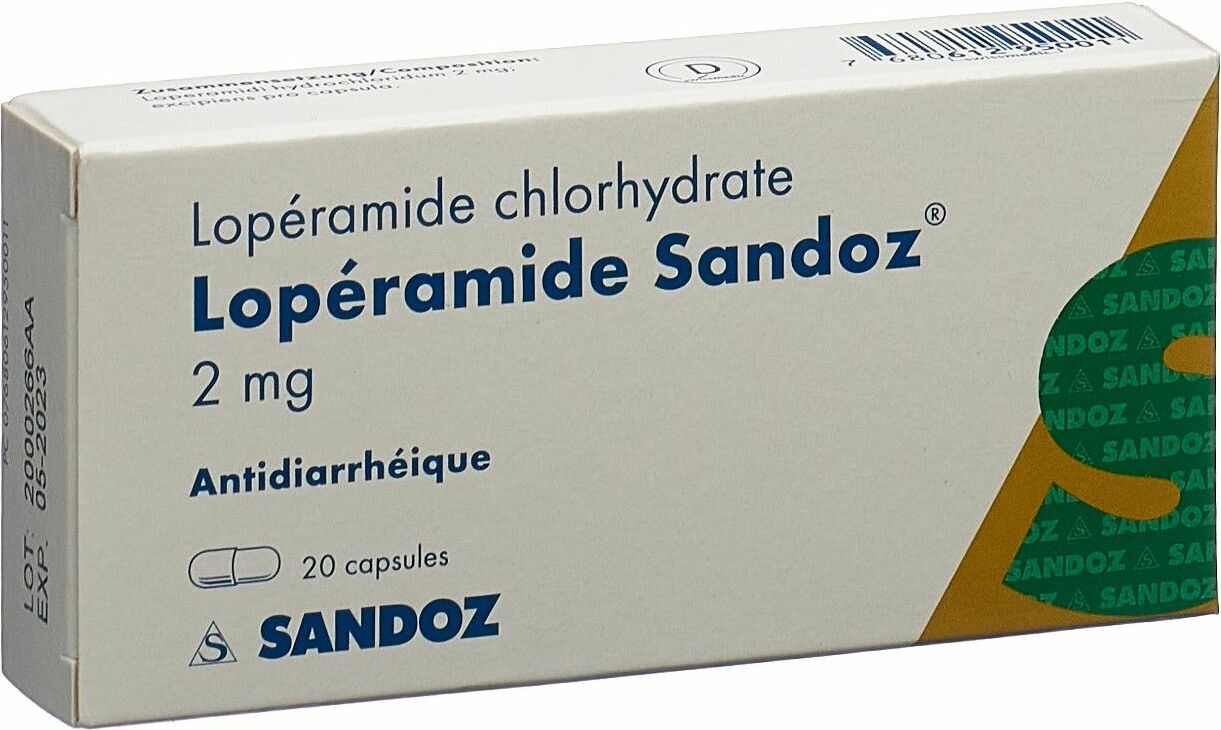 Loperamid Sandoz Kapseln 2mg 20 Stück in der Adler Apotheke