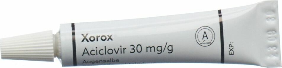 Xorox Augensalbe 30mg/g Tube 4.5g in der Adler Apotheke