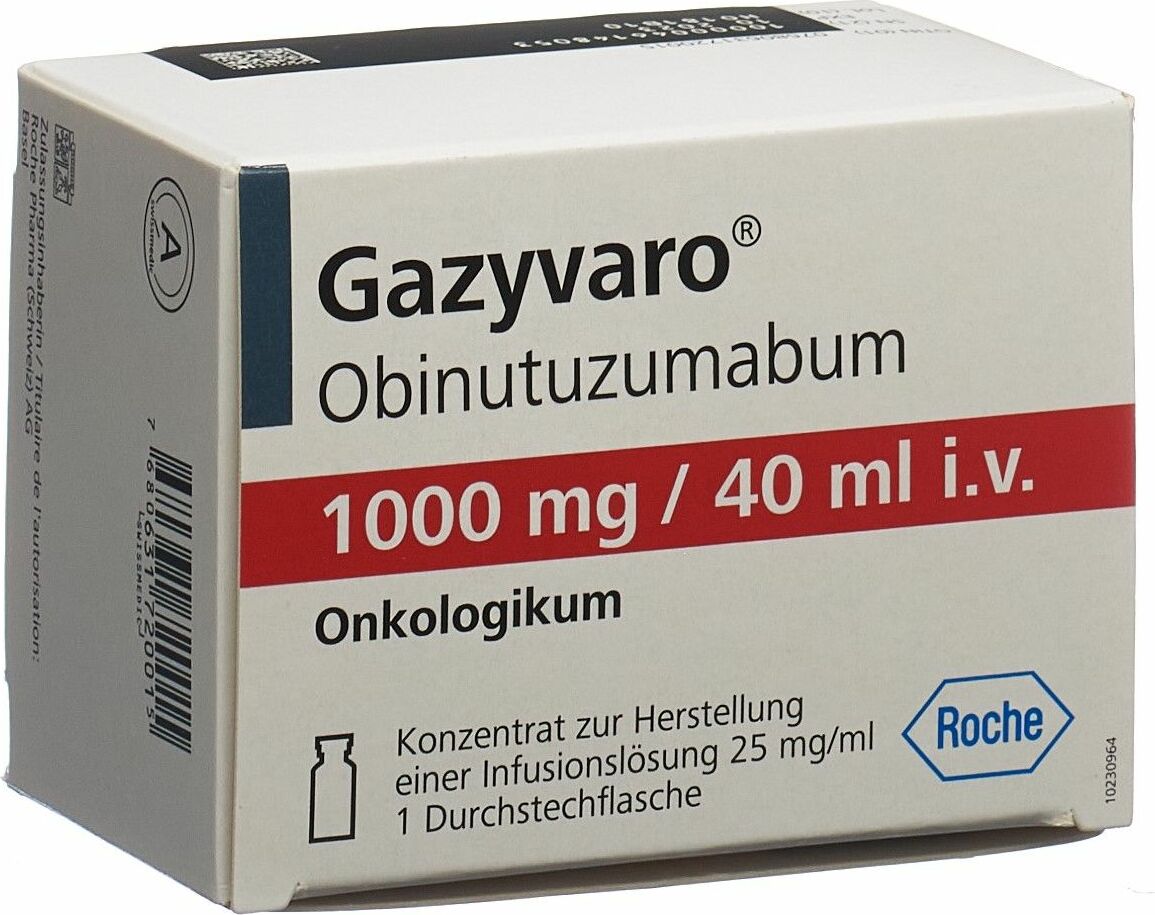 Gazyvaro Infusionskonzentrat 1000mg/40ml Durchstechflasche in der Adler ...