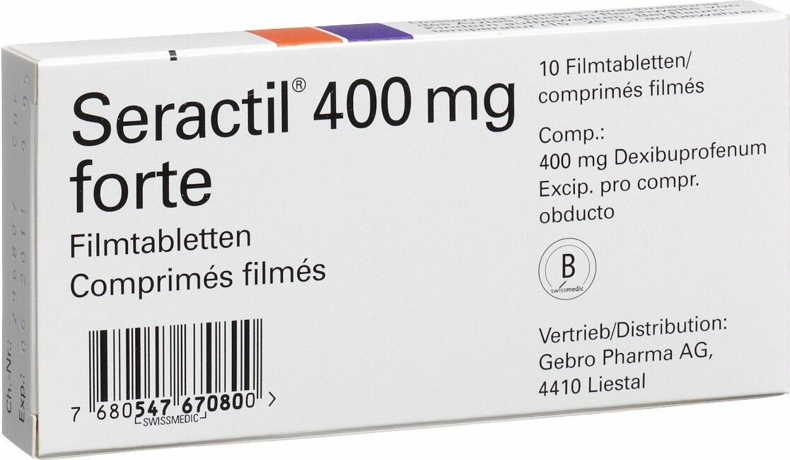 Seractil Filmtabletten 400mg Forte 10 Stück in der Adler Apotheke