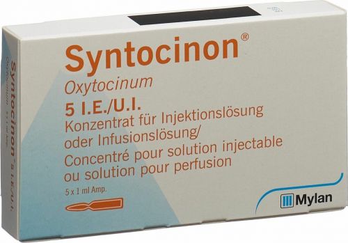 Syntocinon Injektion Infusionspräparat 5 Ie 5 Ampullen 1ml in der Adler ...