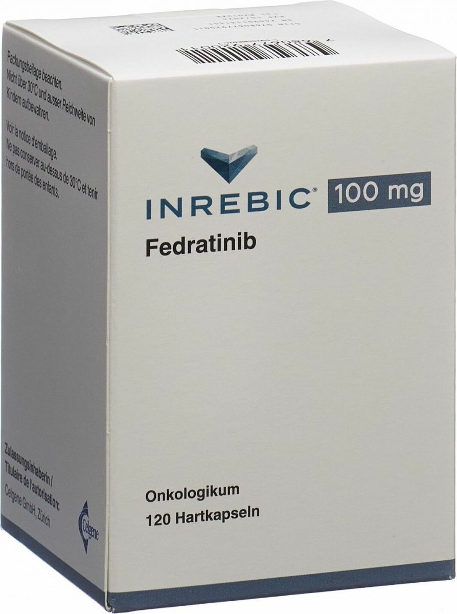 Inrebic Kapseln 100mg Dose 120 Stück in der Adler Apotheke