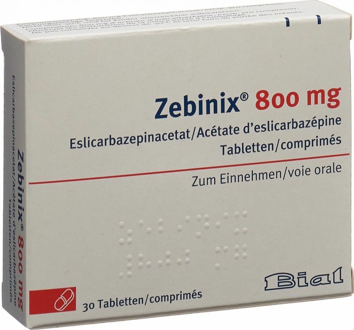 Zebinix Tabletten 800mg 30 Stück in der Adler Apotheke