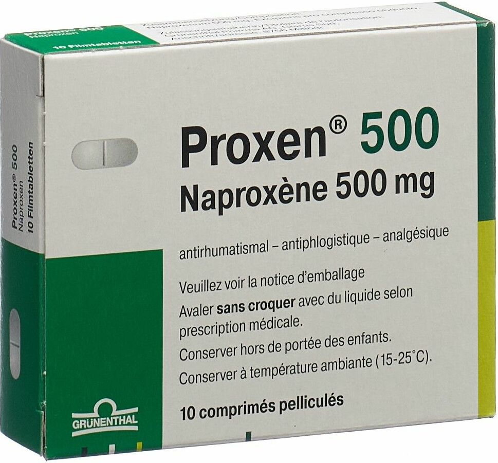 Proxen 500 Filmtabletten 500mg 10 Stück in der Adler Apotheke
