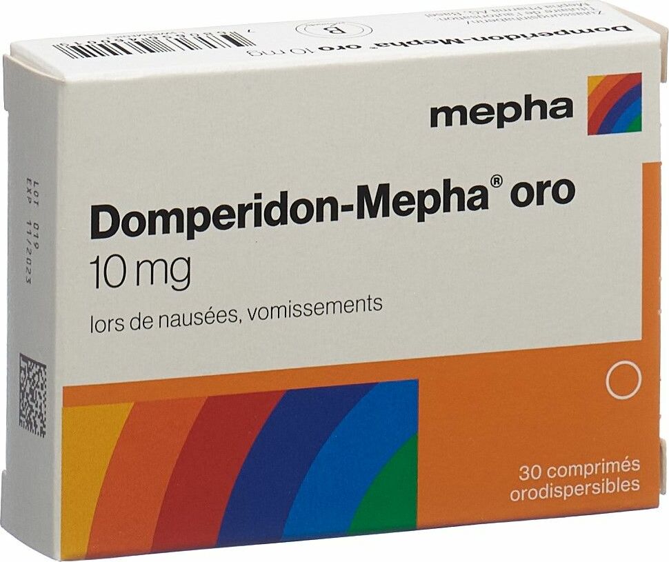 Domperidon Mepha Oro Schmelztabletten 10mg 30 Stück in der Adler Apotheke