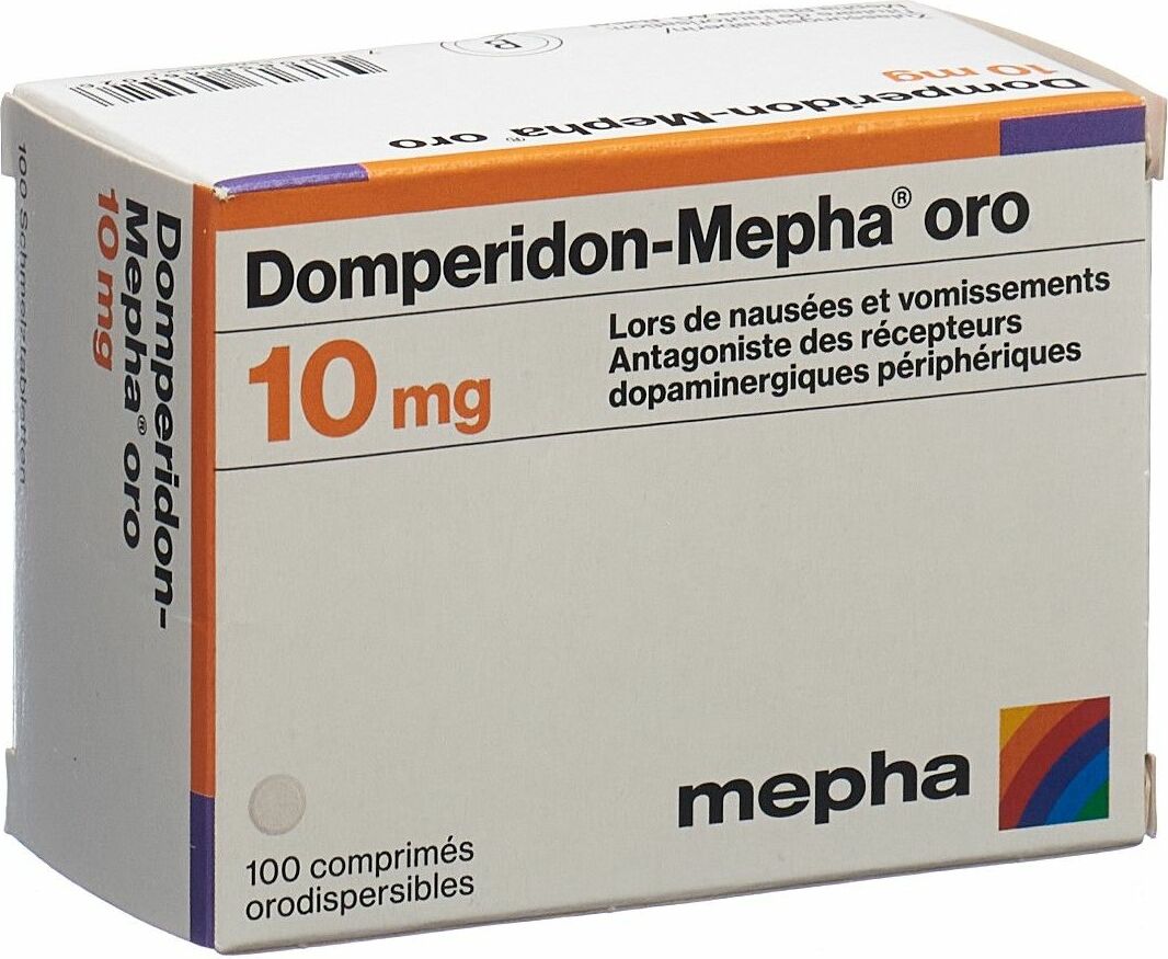 Domperidon Mepha Oro Schmelztabletten 10mg 100 Stück in der Adler Apotheke