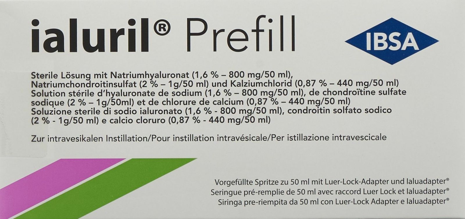 Ialuril Prefill Luer-lock-adapter Ialuadapt 50ml in der Adler Apotheke