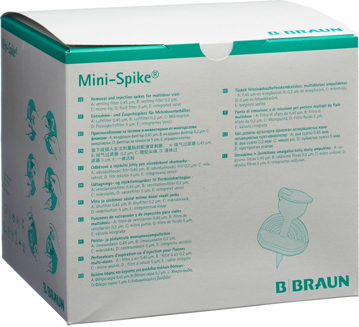 Mini-spike Grün 50 Stück in der Adler Apotheke