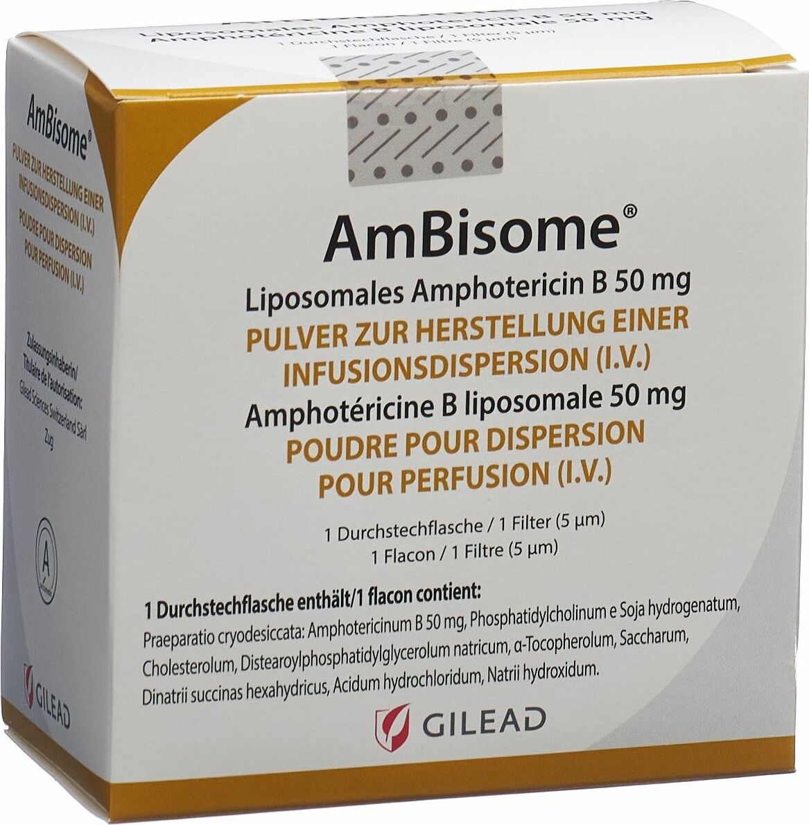 Ambisome Trockensubstanz 50mg Durchstechflasche in der Adler Apotheke