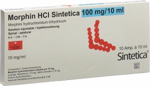 Morphin HCl Amino Injektionslösung 10mg/ml 100 Ampullen 1ml in der ...