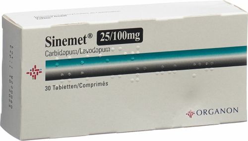 Sinemet Tabletten 25mg/100mg 30 Stück in der Adler Apotheke