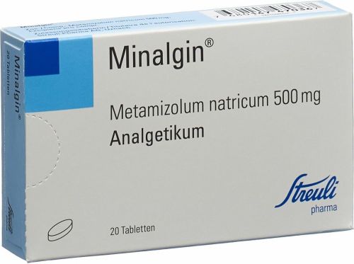 Minalgin Tabletten 500mg Oval 20 Stück in der Adler Apotheke