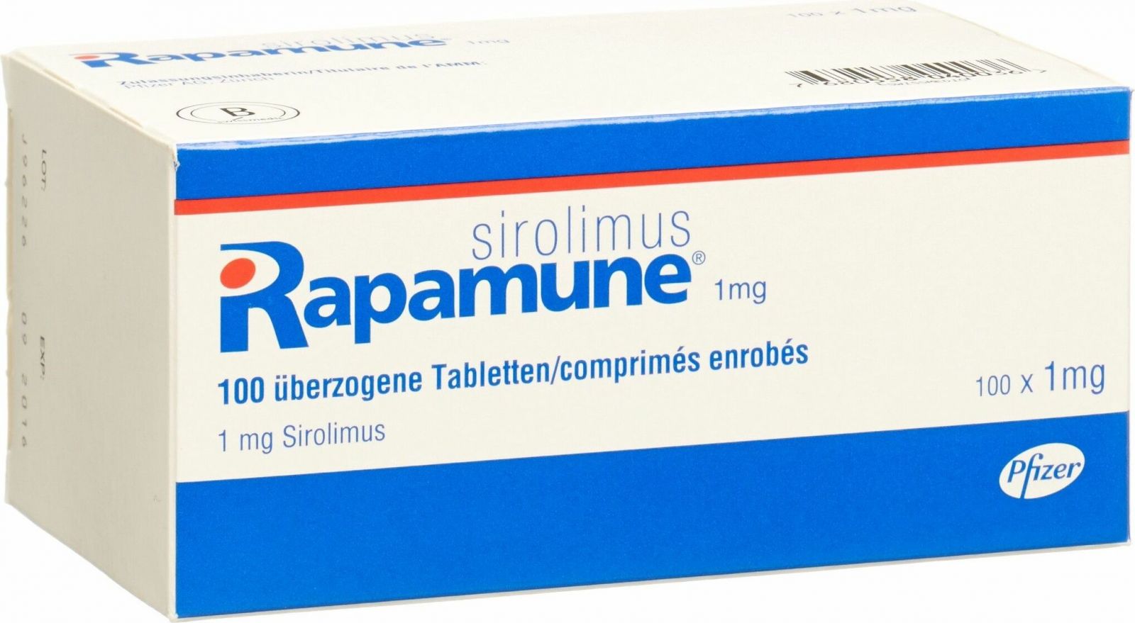 Rapamune Tabletten 1mg 100 Stück in der Adler Apotheke