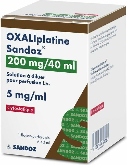 Oxaliplatin Sandoz Lf Infusionskonzentrat 200mg/40ml Vial in der Adler ...