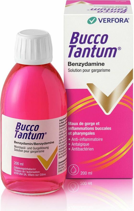 Bucco Tantum Spülung 200ml in der Adler Apotheke